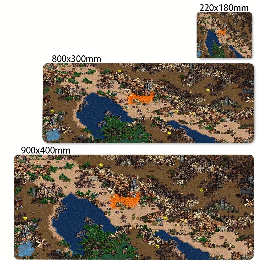 Компьютерные аксессуары для ПК, геймера, коврик для мыши Heroes of Might and Magic 3, коврик для мыши, ковер, игровая клавиатура для ноутбука, настольный коврик, коврик для мыши