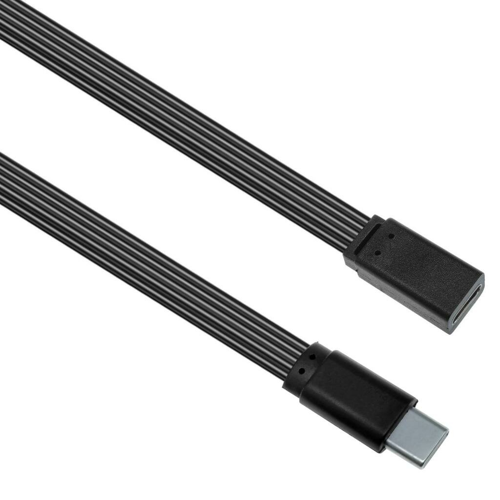 Кабель USB Type C удлинительный 10-100см, 10cm - От первого до последнего