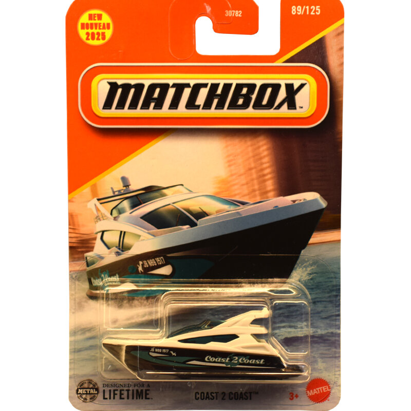 Модель автомобиля Matchbox 2024-30782: [25E] Яхта № 89 - Седан
