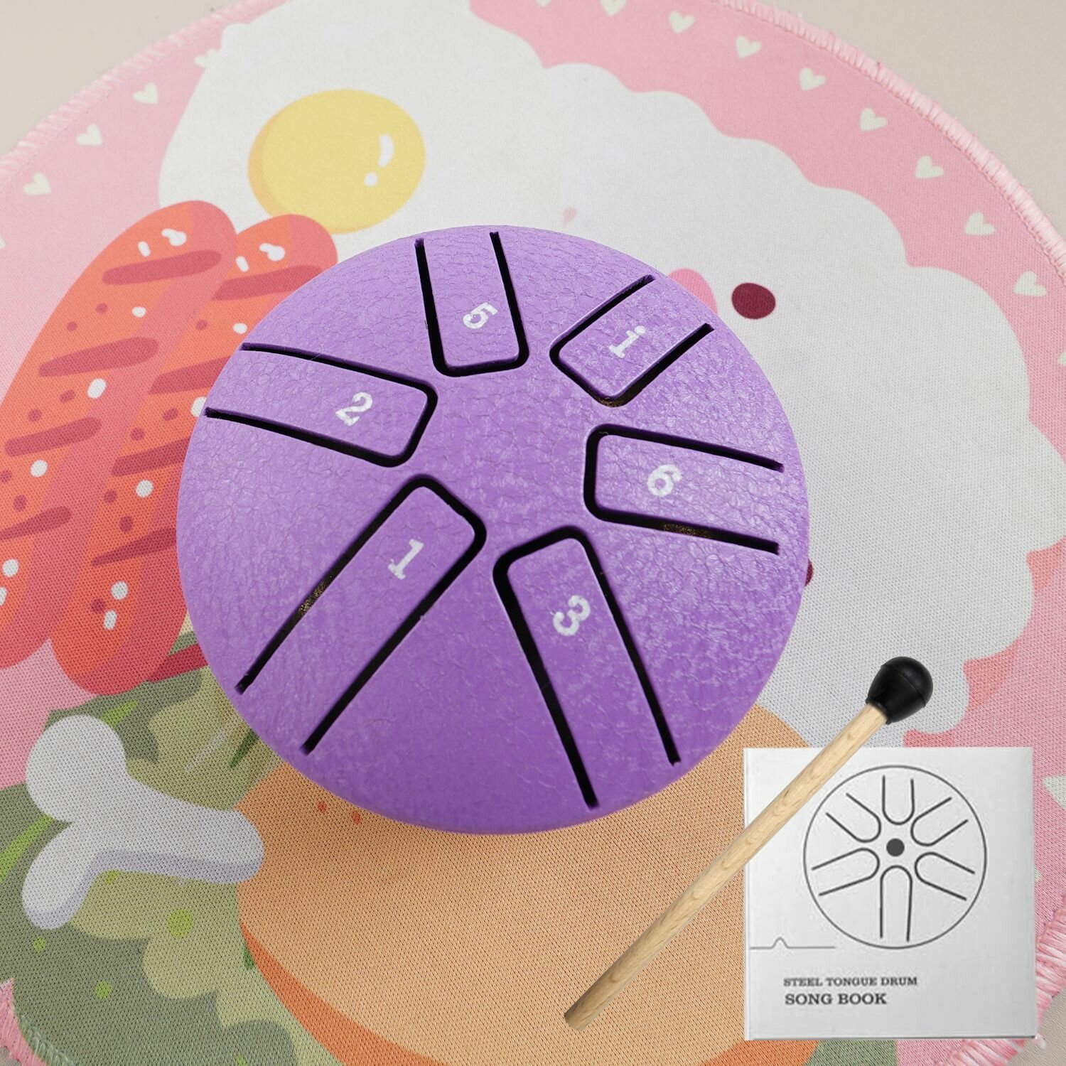 Эфирный барабан 6-тональный 8-тональный 11-тональный 13-тональный профессиональный ударный инструмент для начинающих, детский беззаботный стальной язычковый барабан