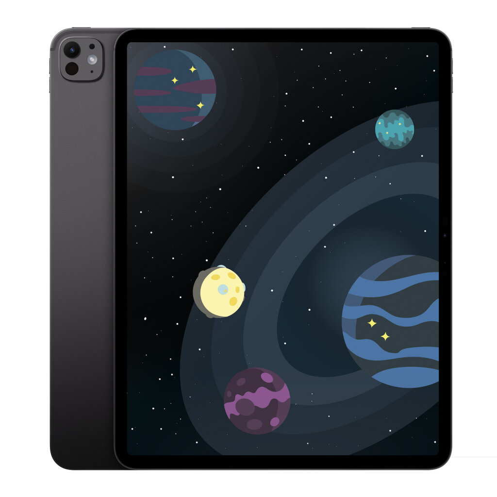 Планшет Apple iPad Pro 11 M5 (2025), 12/512Gb, Wi-Fi + Cellular, Space Black (Космический черный)