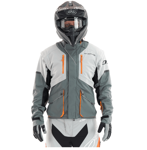 Куртка для квадроцикла Dragonfly Эндуро Freeride, Grey-Orange, размер S