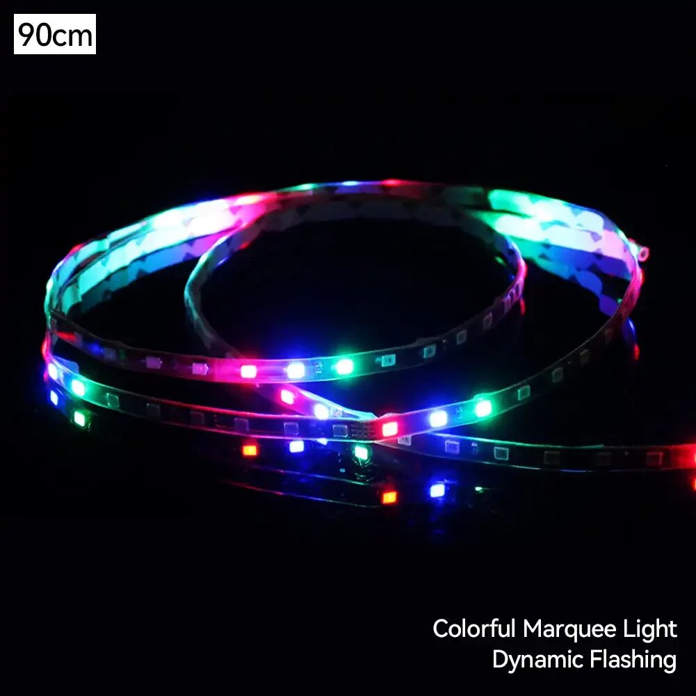 Светодиодная лента для мотоцикла 90 см, Dynamic Colorful