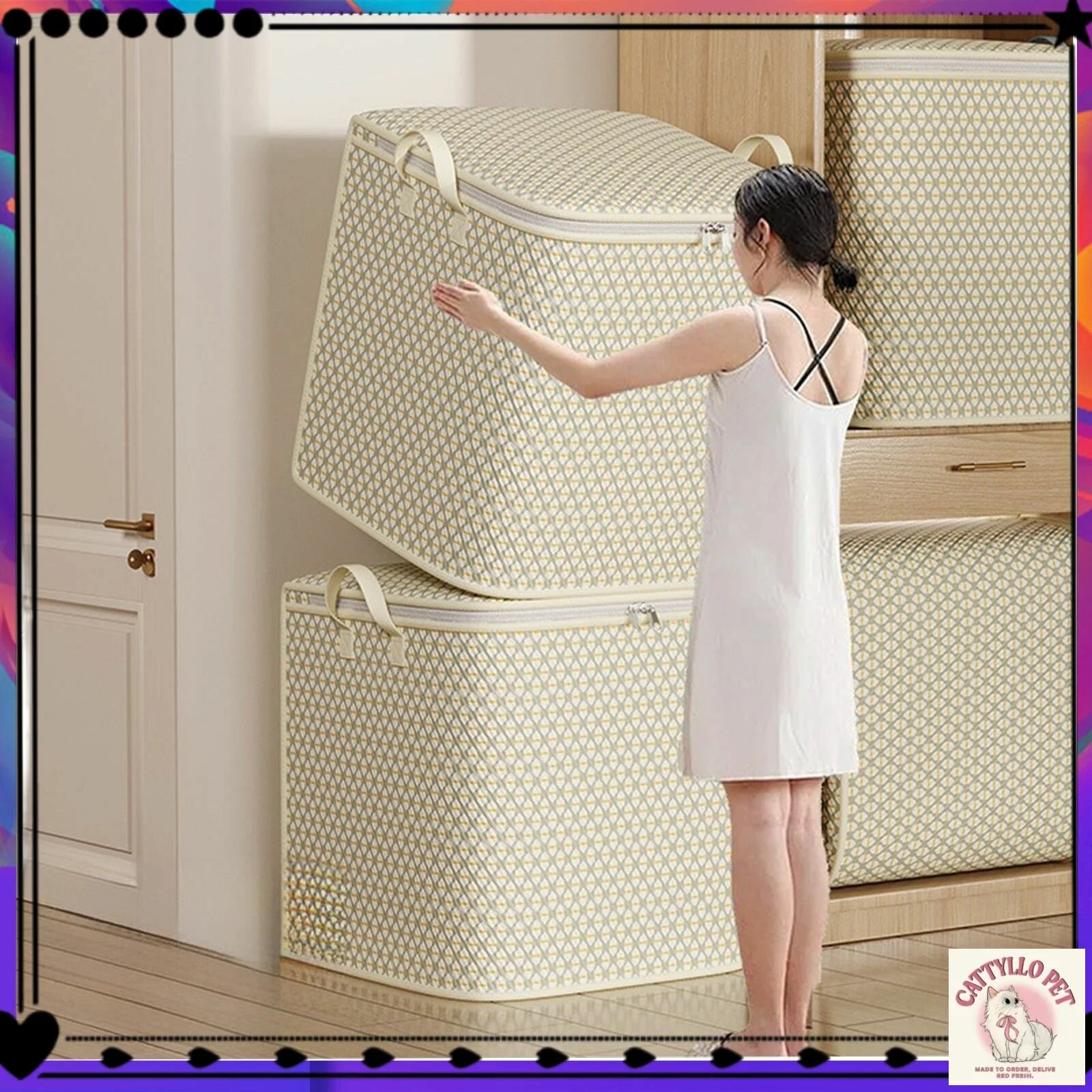 Сумка для хранения игрушек, сортировка и упаковка одежды в спальне, переезд, большая, вместительная, для путешествий