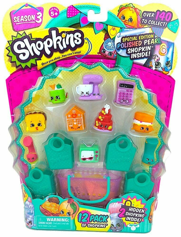 Shopkins 3 сезон (стили могут варьироваться)