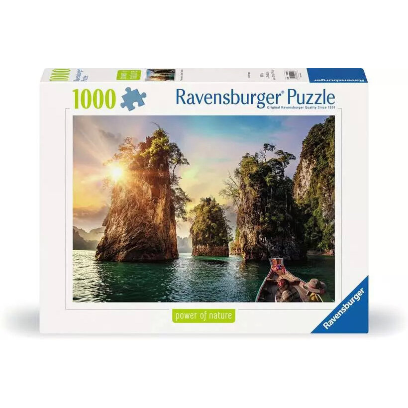 Пазл Ravensburger 1000 Power of Nature Три скалы в Чеоу, Таиланд, арт.00001