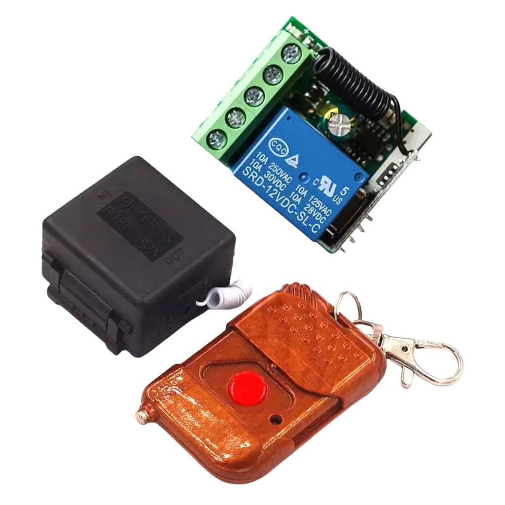 Модуль беспроводного переключателя дистанционного управления 315 МГц 12V learning wireless