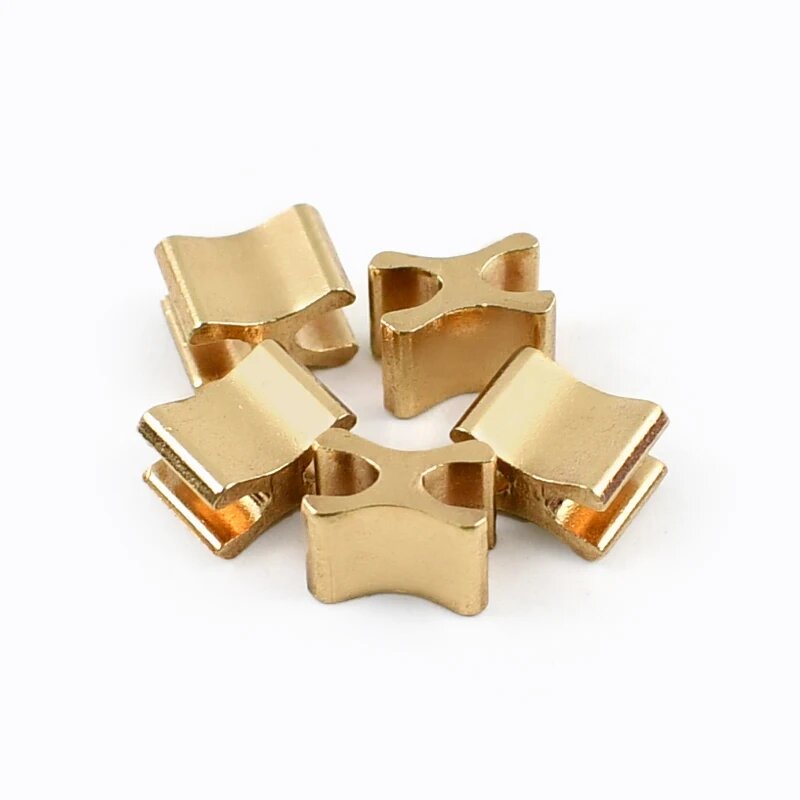 Металлические застежки LightGold-EndStop No5, 50шт
