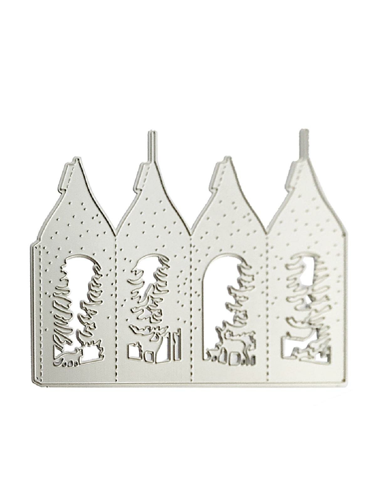 Рождественский олень Форма для ножей для рождественской елки SH1673