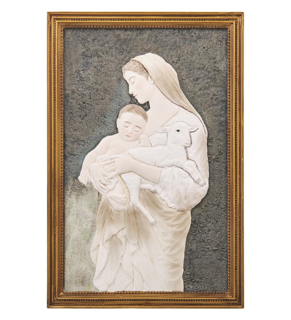 Панно "Дева Мария" WS-1491/3 Veronese Гонконг Полистоун