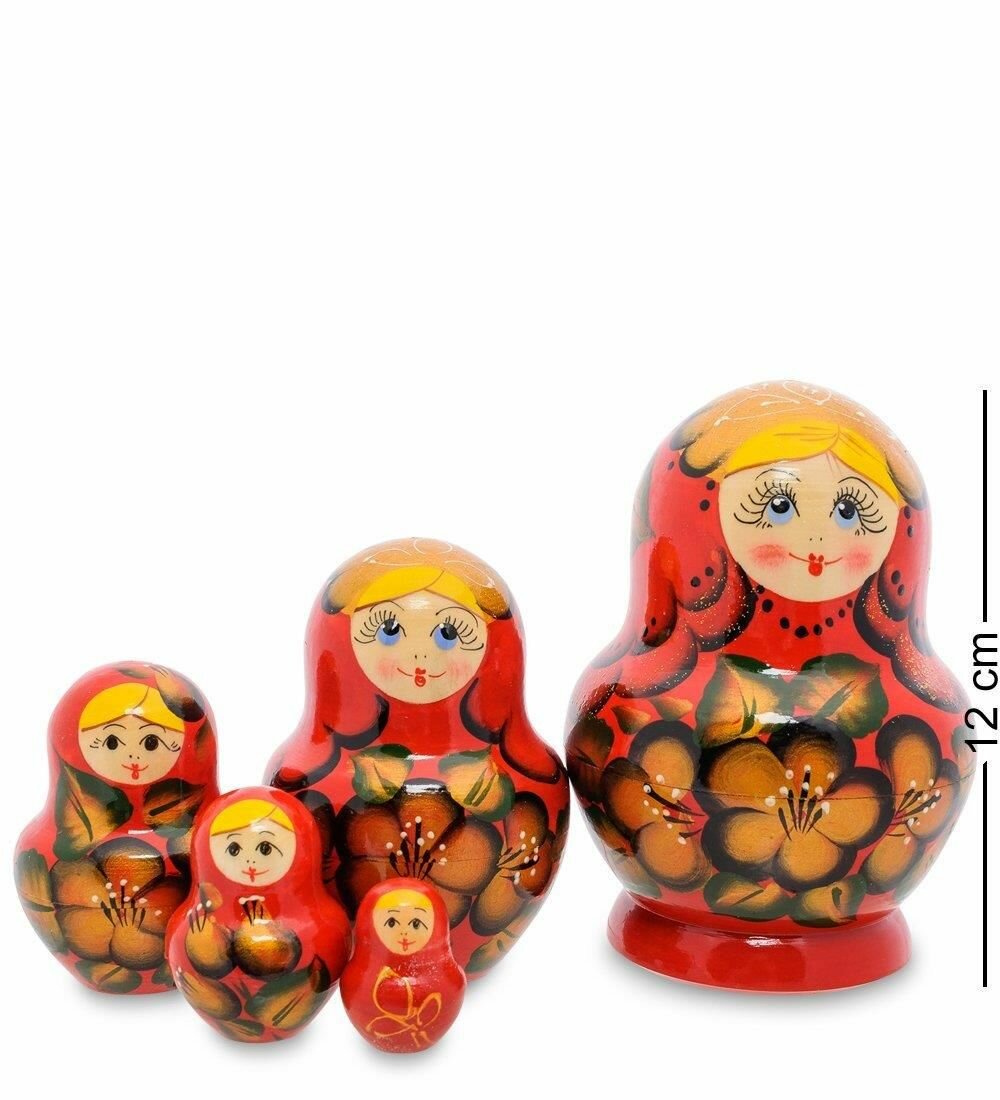 Матрешка 5м "Аксинья" A2099905 Народные промыслы, Дерево липа, краски, лак