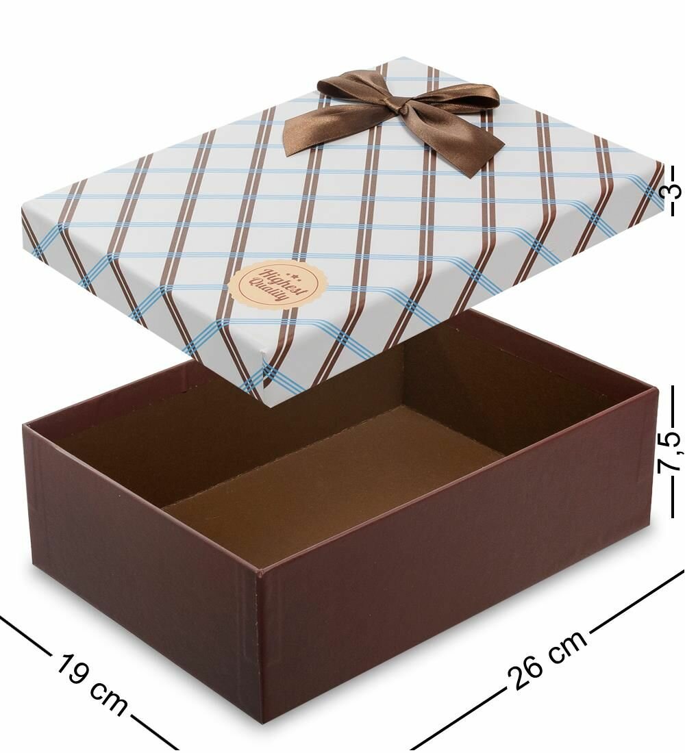 Коробка Прямоугольник цв. коричневый WF-71/2-B Packing Symphony Финляндия