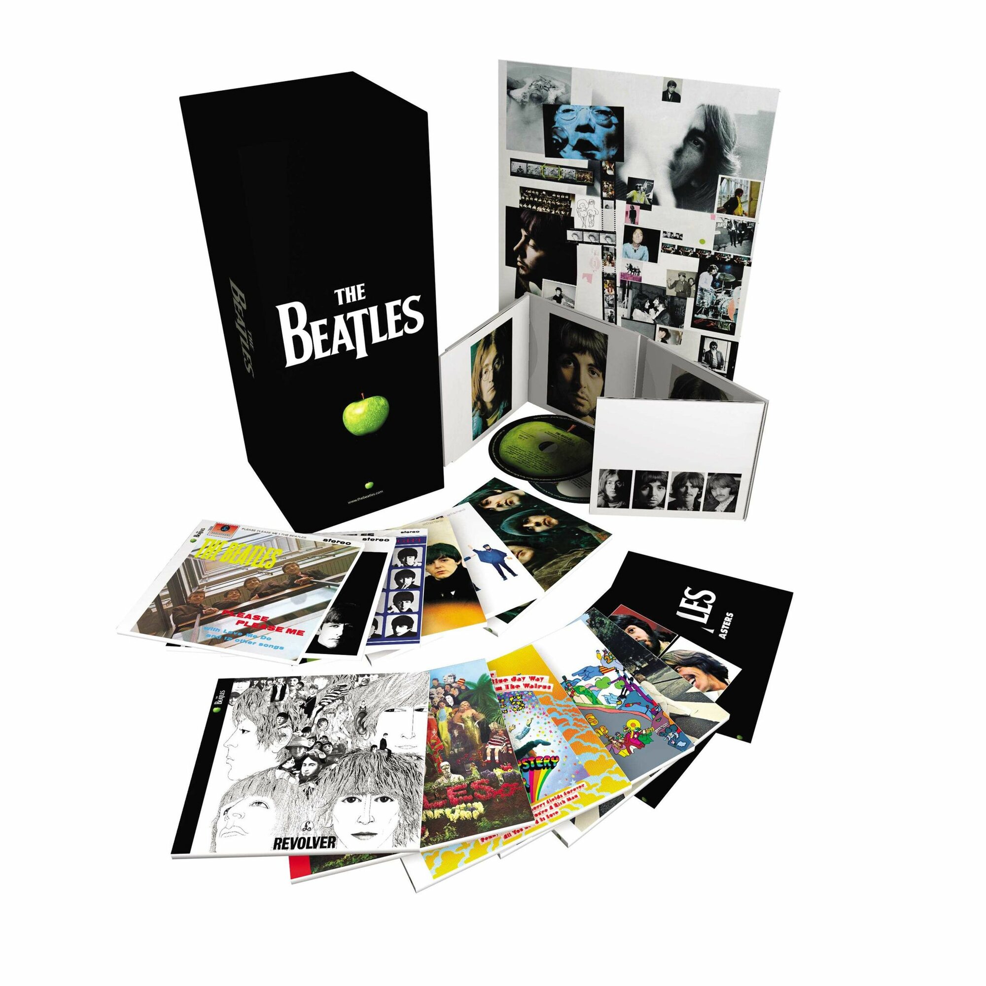 Компакт-диск The Beatles: Все 12 студийных альбомов [16 CD+1 DVD] (16 CD)