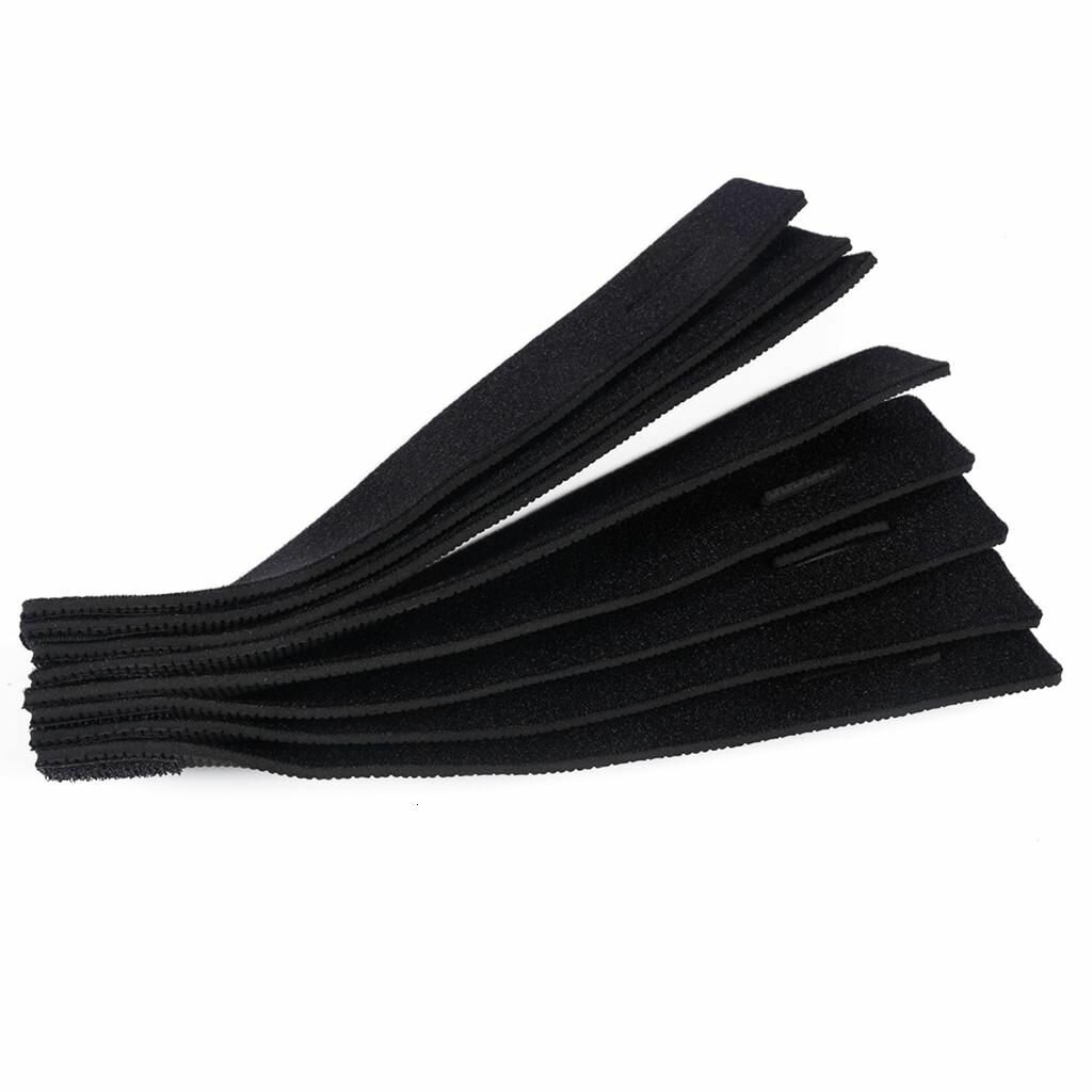 Эластичный бинт для крепления удочки, аксессуары для направляющей, Черный