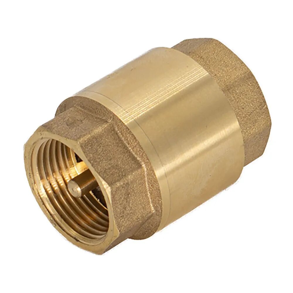 Обратный клапан 3/4" для воды с латунным штоком