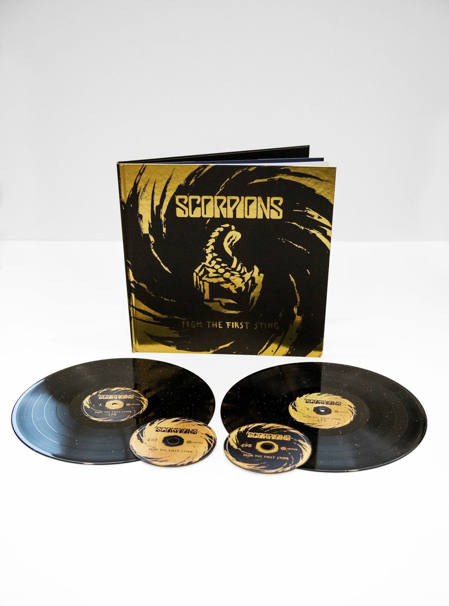 Виниловая пластинка Scorpions - From The First Sting (Limited Deluxe Bookpack) (Sparkling Vinyl) (1 CD)