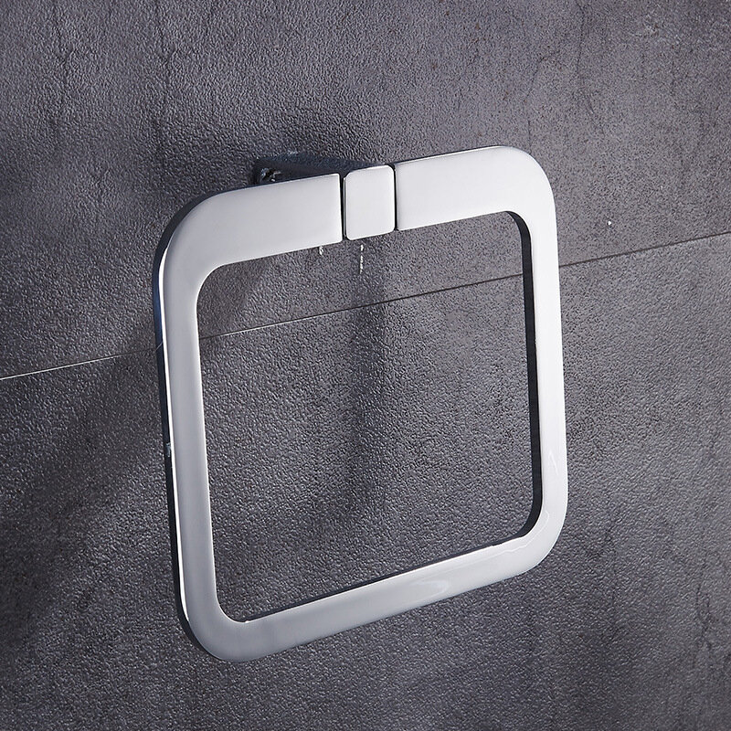 Набор из шести полотенец для ванной из цинкового сплава, вешалка для полотенец, ванная комната, полка для хранения, подвесные аксессуары