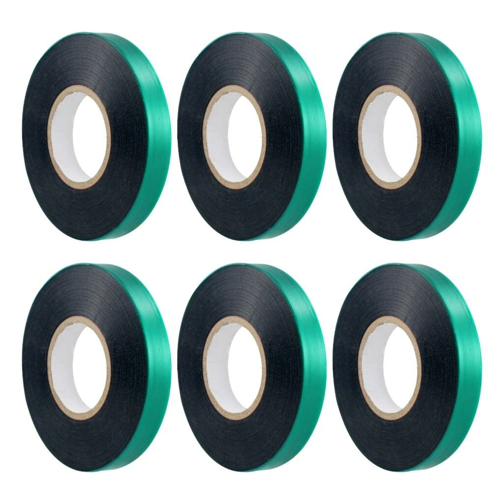 6 рулонов многоразовых садовых креплений для растений, Ширина 12 мм