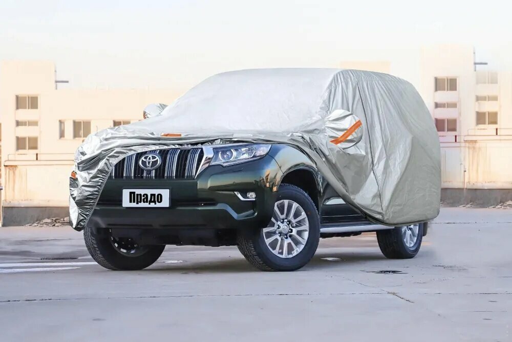 Чехол на автомобиль Тойота Прадо, Мембранные материалы, Ткань, 1 шт.