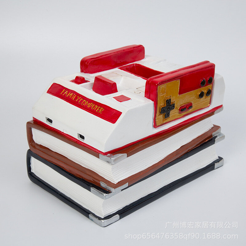 Креативная резиновая ретро-коробка для салфеток в гостиной, коробка для салфеток в виде игровой консоли, многофункциональный высококачественный декоративный элемент