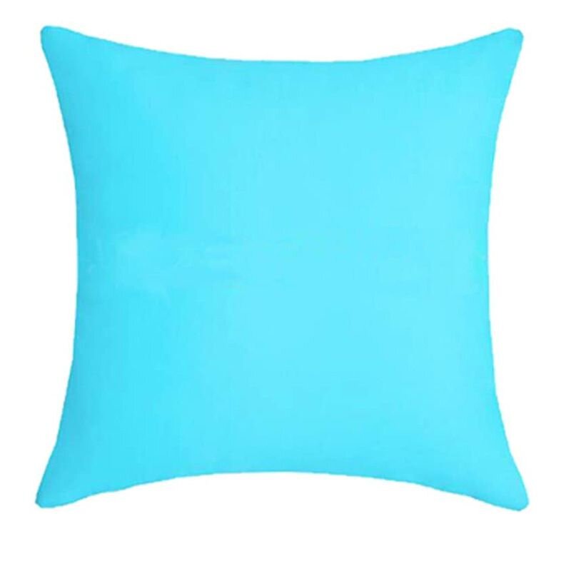 Стильный водонепроницаемый чехол для садовых подушек с незаметной молнией, небесно-голубой