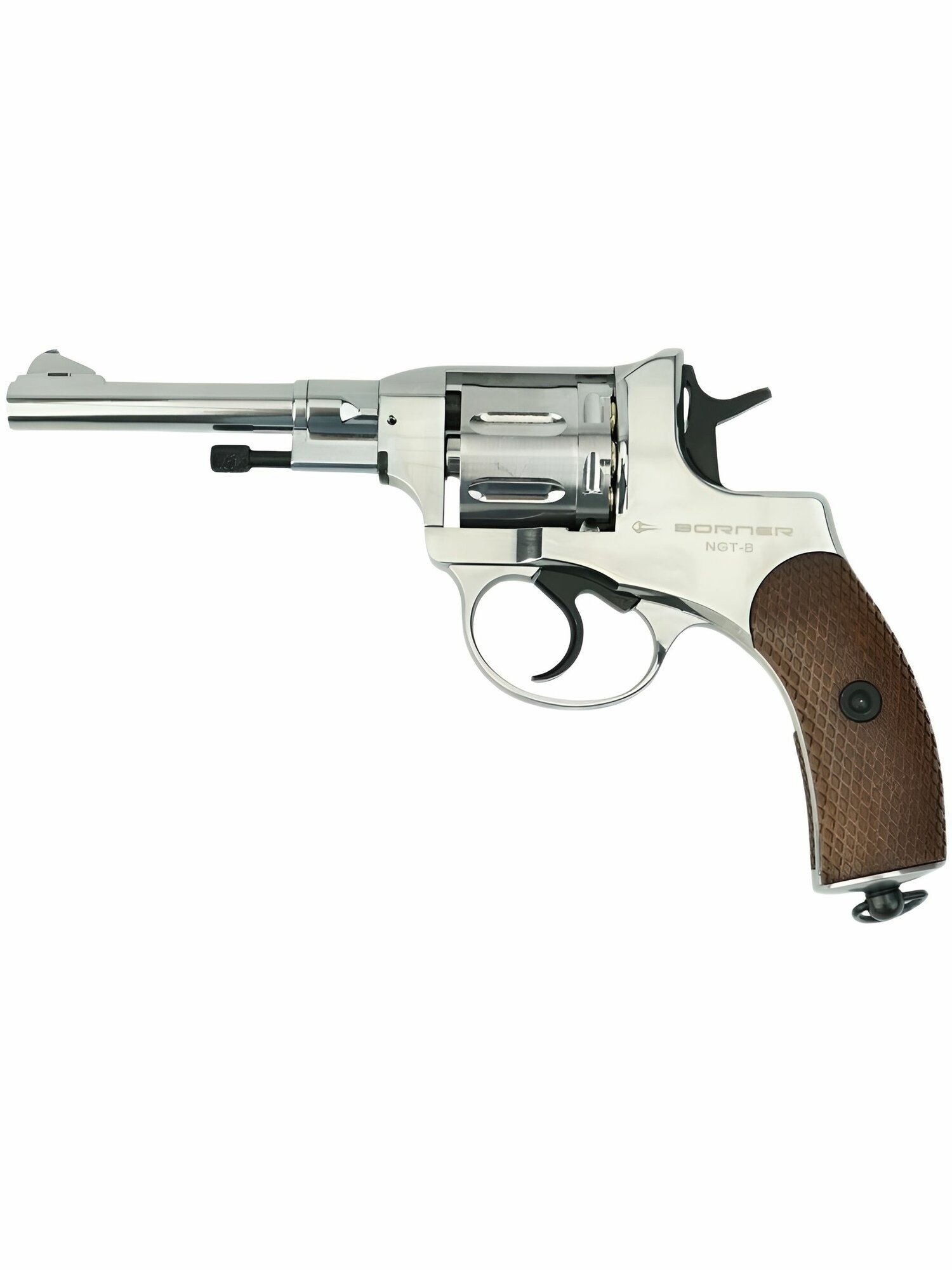 Пистолет пневм. BORNER NGT-B Silver, кал. 4,5 мм