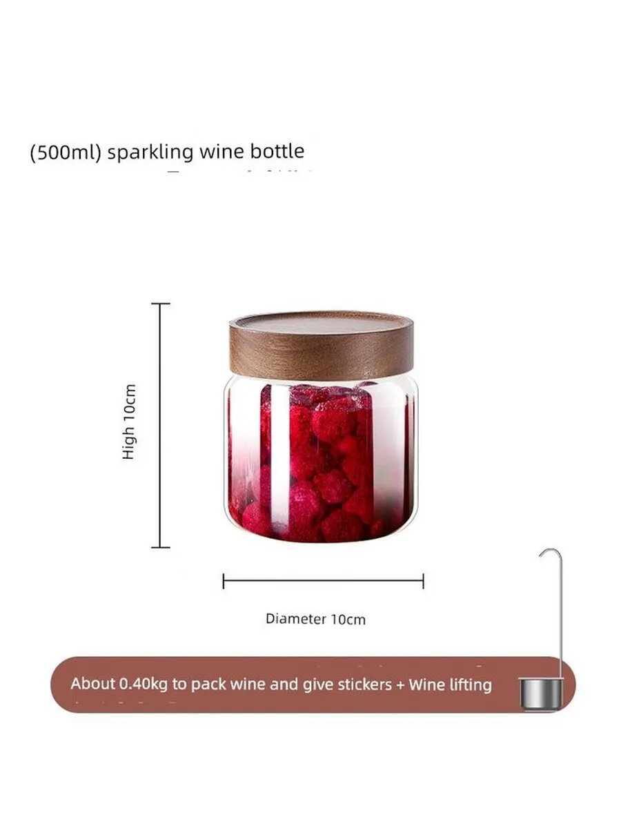 Бутылка 0.5л, наклейка, одинарная