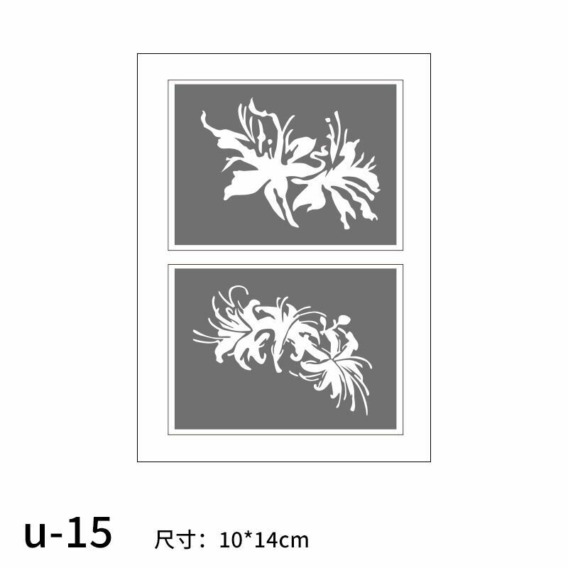 Трафарет для татуировки Bianhua, полуперманентный татуировочный сок, хна, спрей для татуировки, маленький размер для ключицы и руки