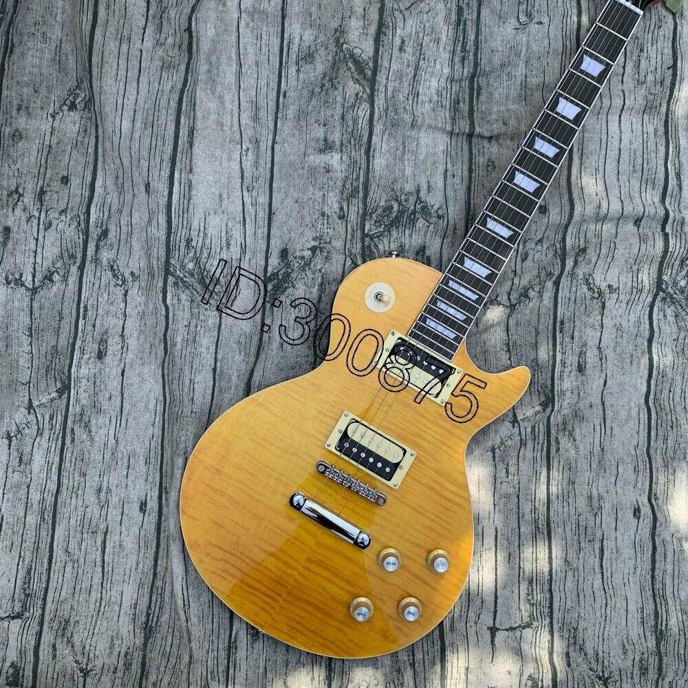 Электрогитара Электроакустическая Les Paul 6-струнная, корпус Махагони 39"