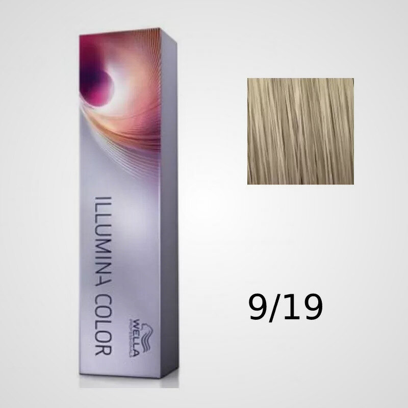 9/19 Стойкая крем краска Illumina 60 мл WELLA Illumina color 9/19 Краска 60 мл