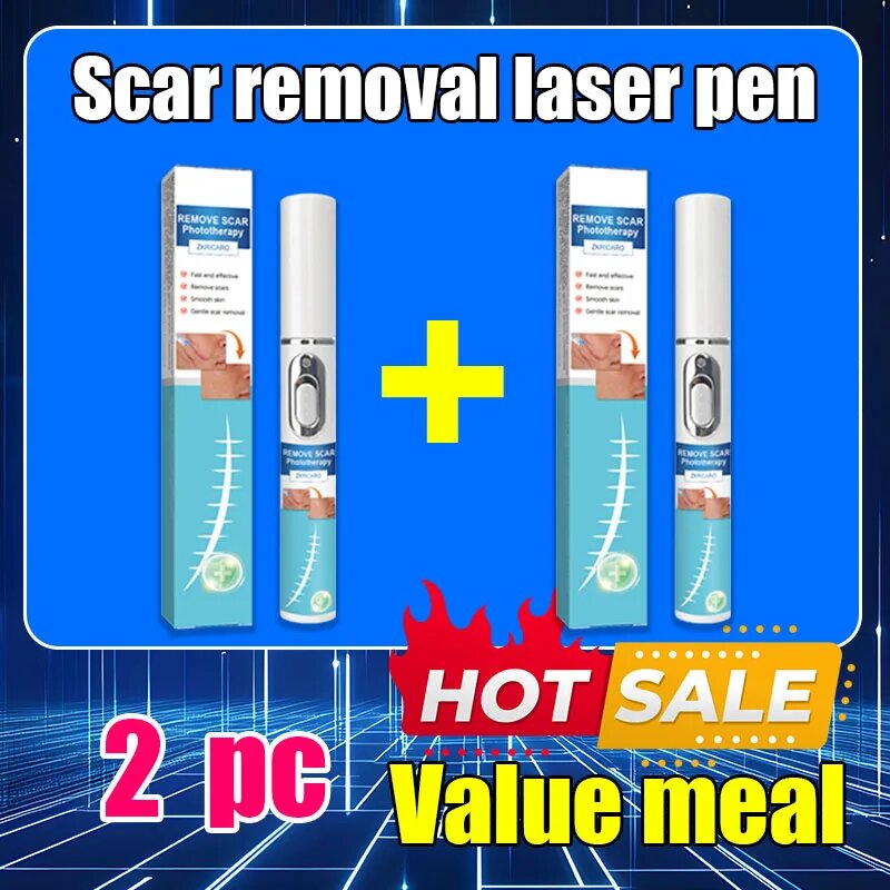 Лазерный аппарат для удаления шрамов Pack of 2Pc