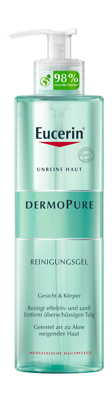 EUCERIN Гель для проблемной кожи лица очищающий, 400 мл