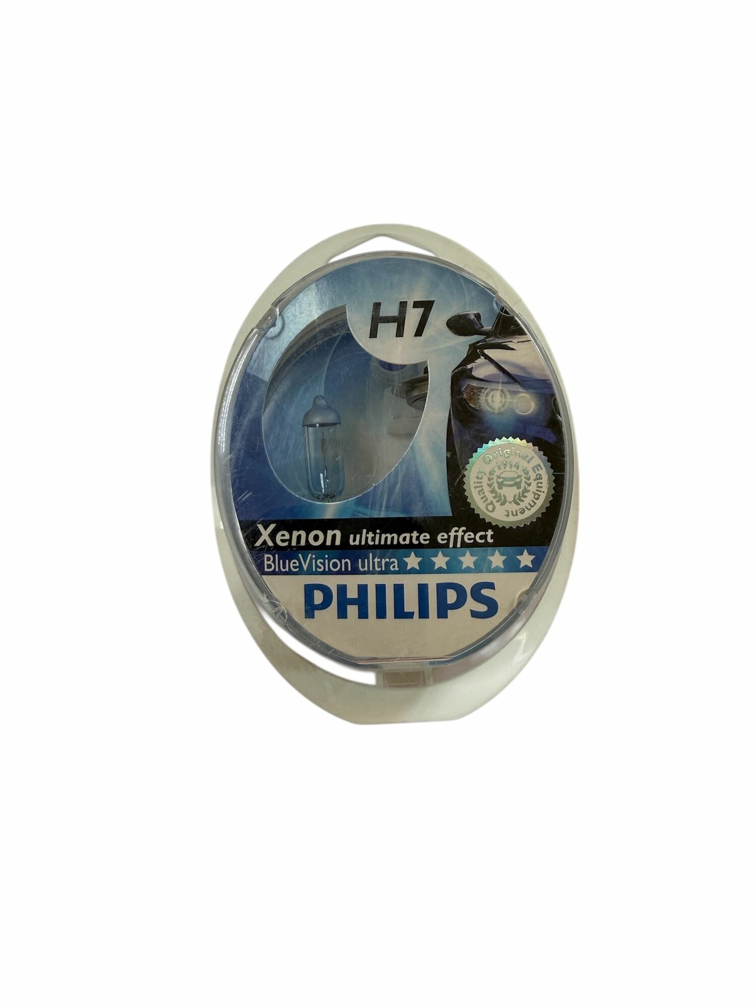 Лампа PHILIPS Н7 (55) BLUE VISION набор Ultra