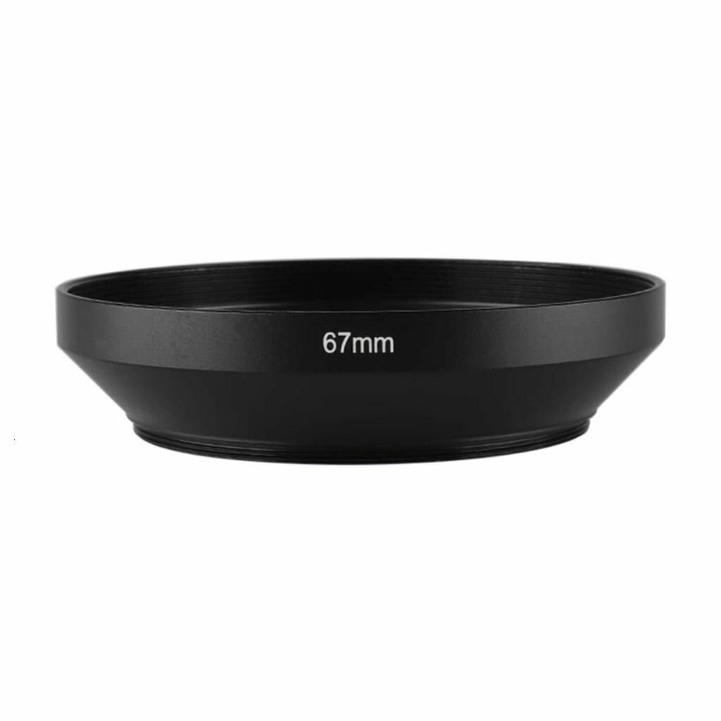 Бленда для объектива камеры металлическая 39 82 мм, 67mm