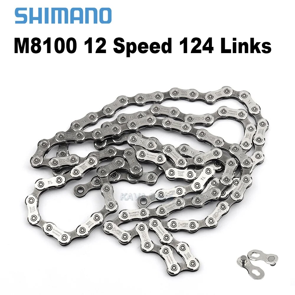 Цепь Shimano Deore XT M8100 12 скоростей M8100 12S 124 Links
