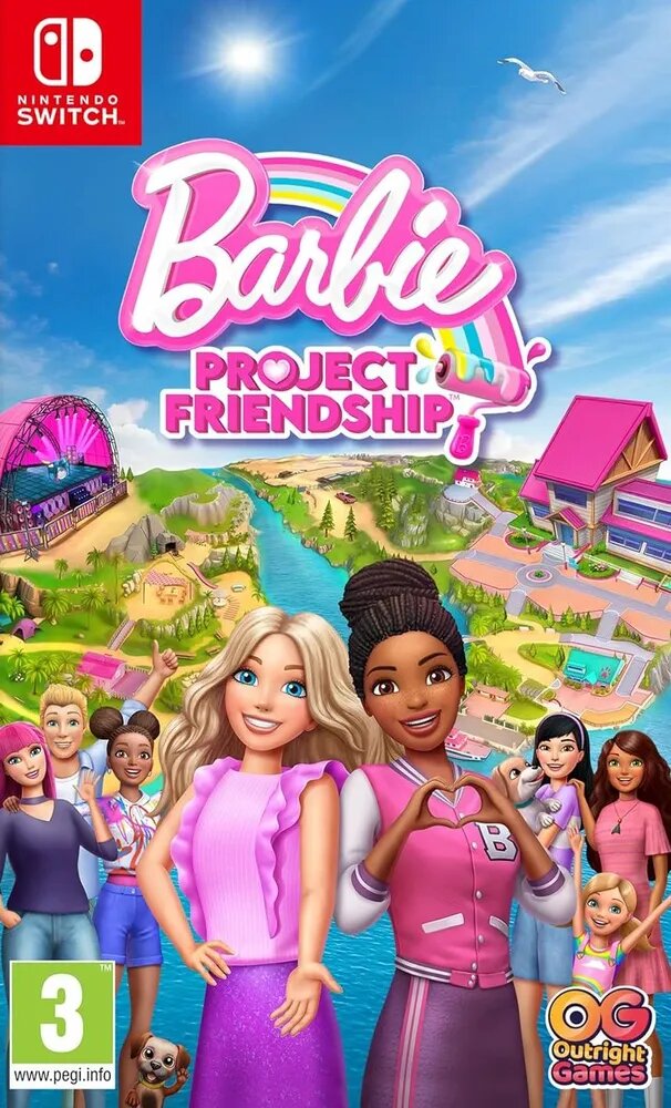 Игра Barbie: Project Friendship для Nintendo Switch, английская версия