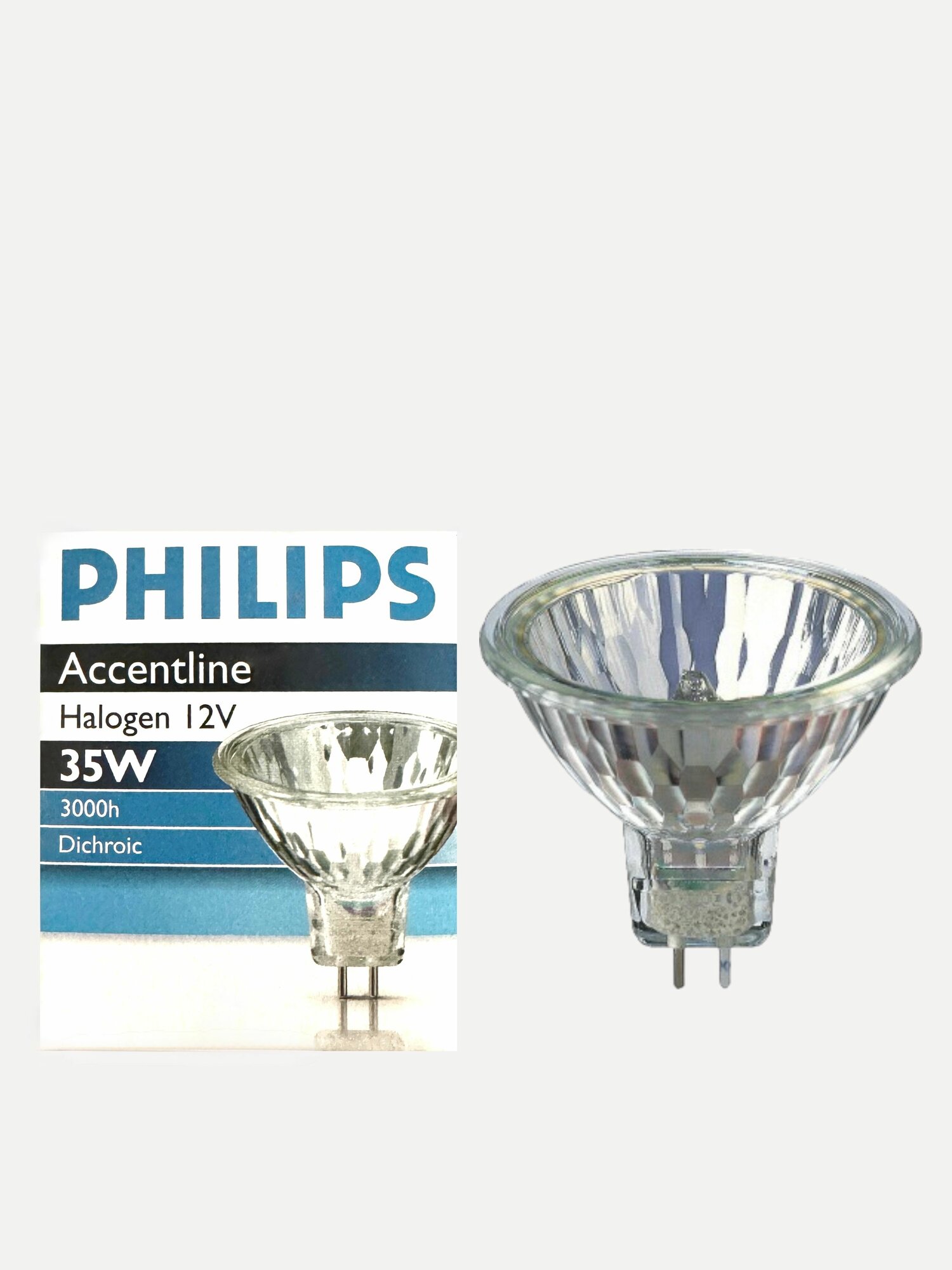 Лампа галогенная Philips Accentline Halogen 35w GU5.3 12V 36D