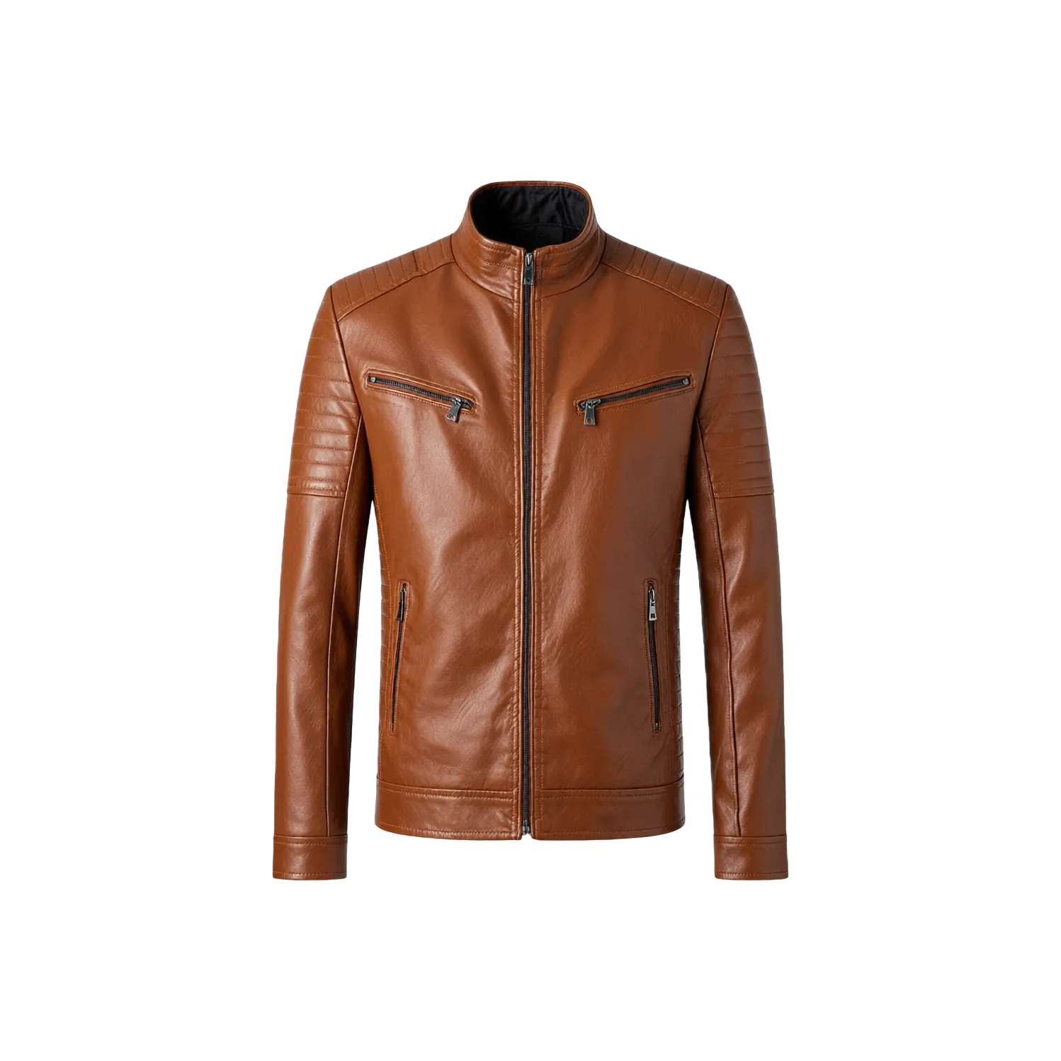 Куртка кожаная Pierre Cardin