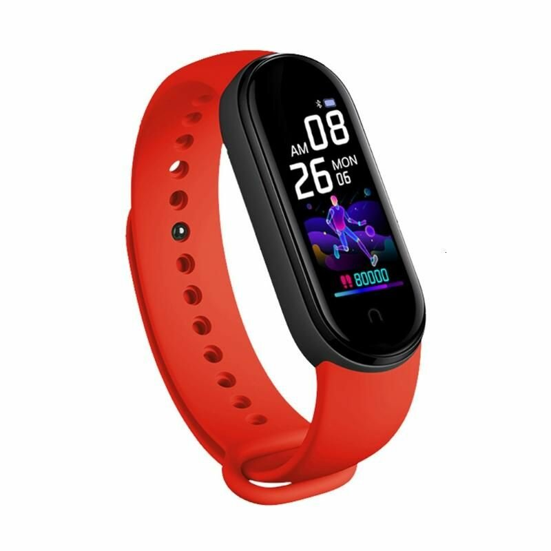 Для браслета Fitness Smart Wwatch Play Music Band, красный