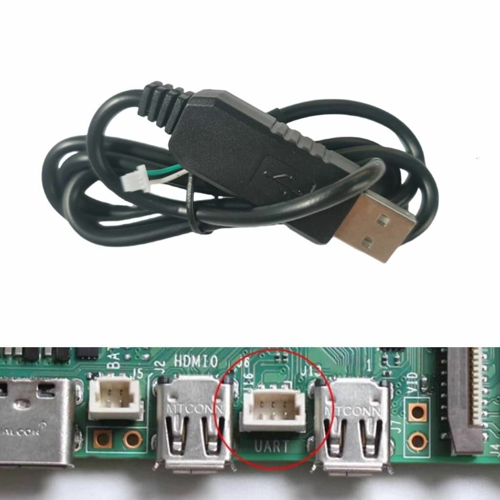 USB-кабель UART 3,28 фута для Raspberry Pi 5 — фото 1