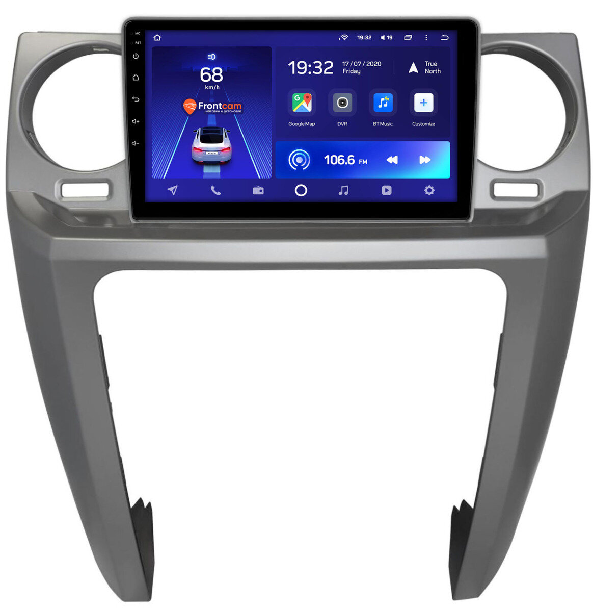 Штатная магнитола Teyes CC2L PLUS 2/32 9" RM-9-LA004N Land Rover Discovery 3 2004-2009 Android 8.1 (DSP, IPS, AHD)