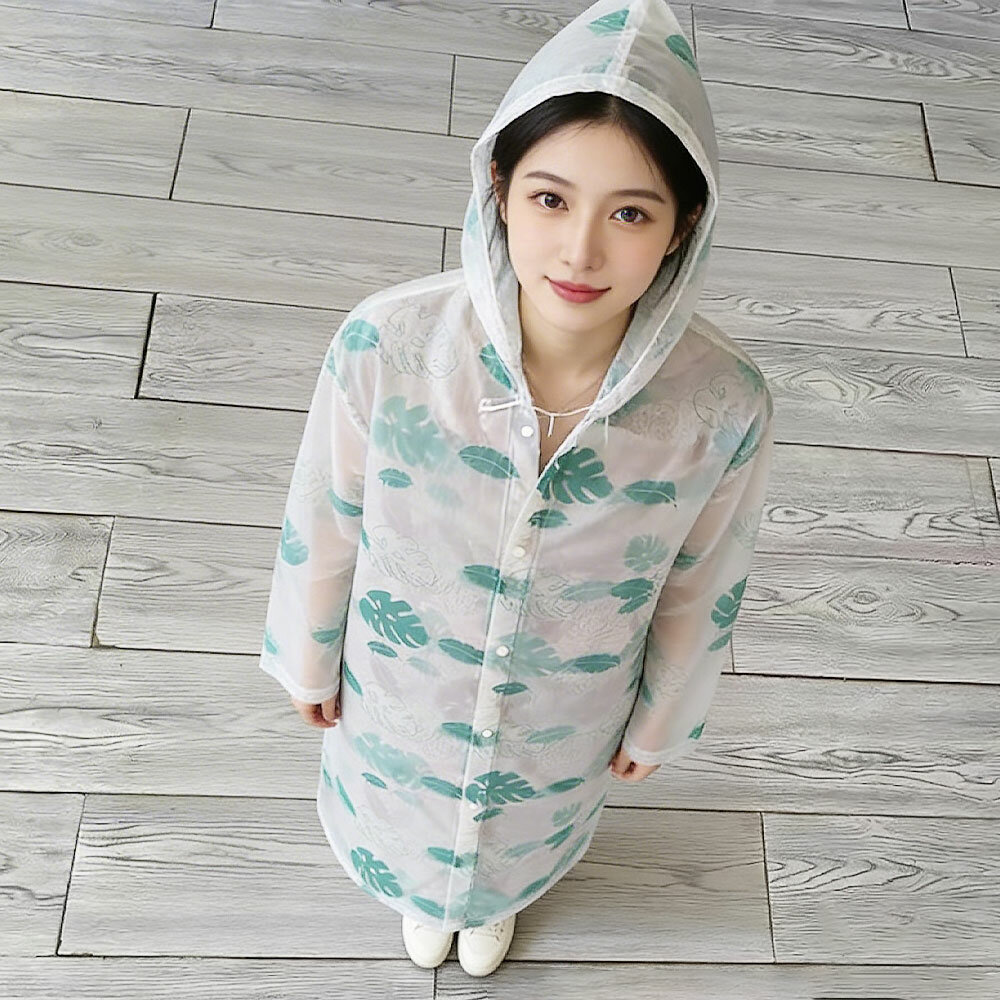 Плащ-дождевик Ferns Print