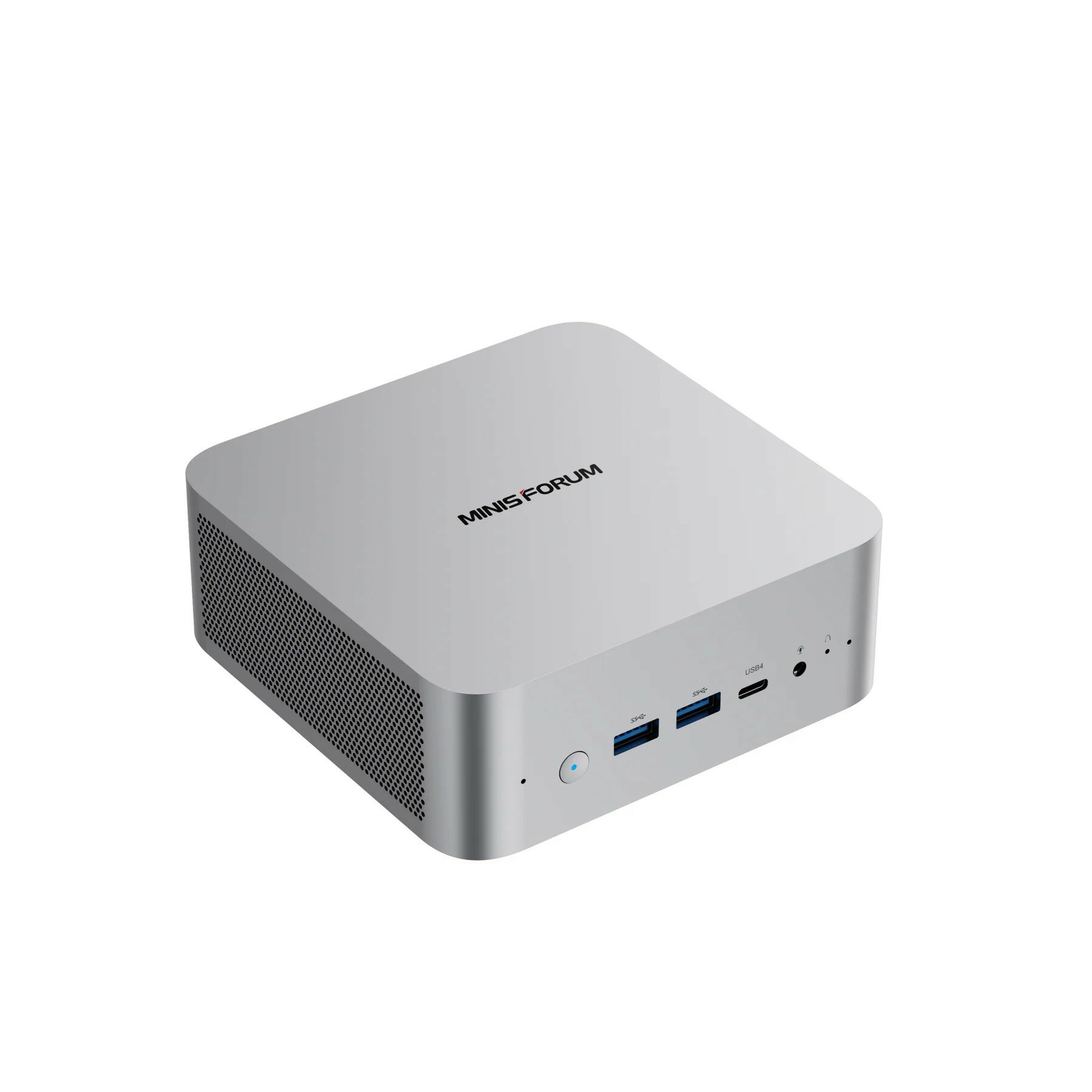 Minisforum Неттоп / миниПК AMD Ryzen 7 255 DDR5 64ГБ/ 0ГБ Wi-Fi Без ОС