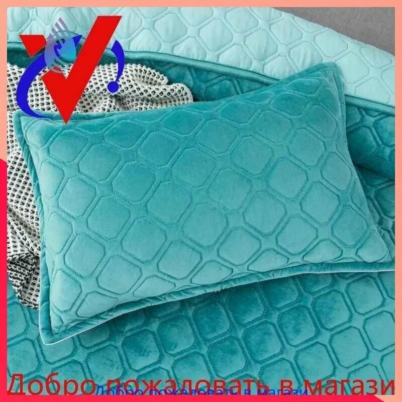 Наволочка, 11, Велюр искусственный, Полиэстер, 50x70 см 2шт