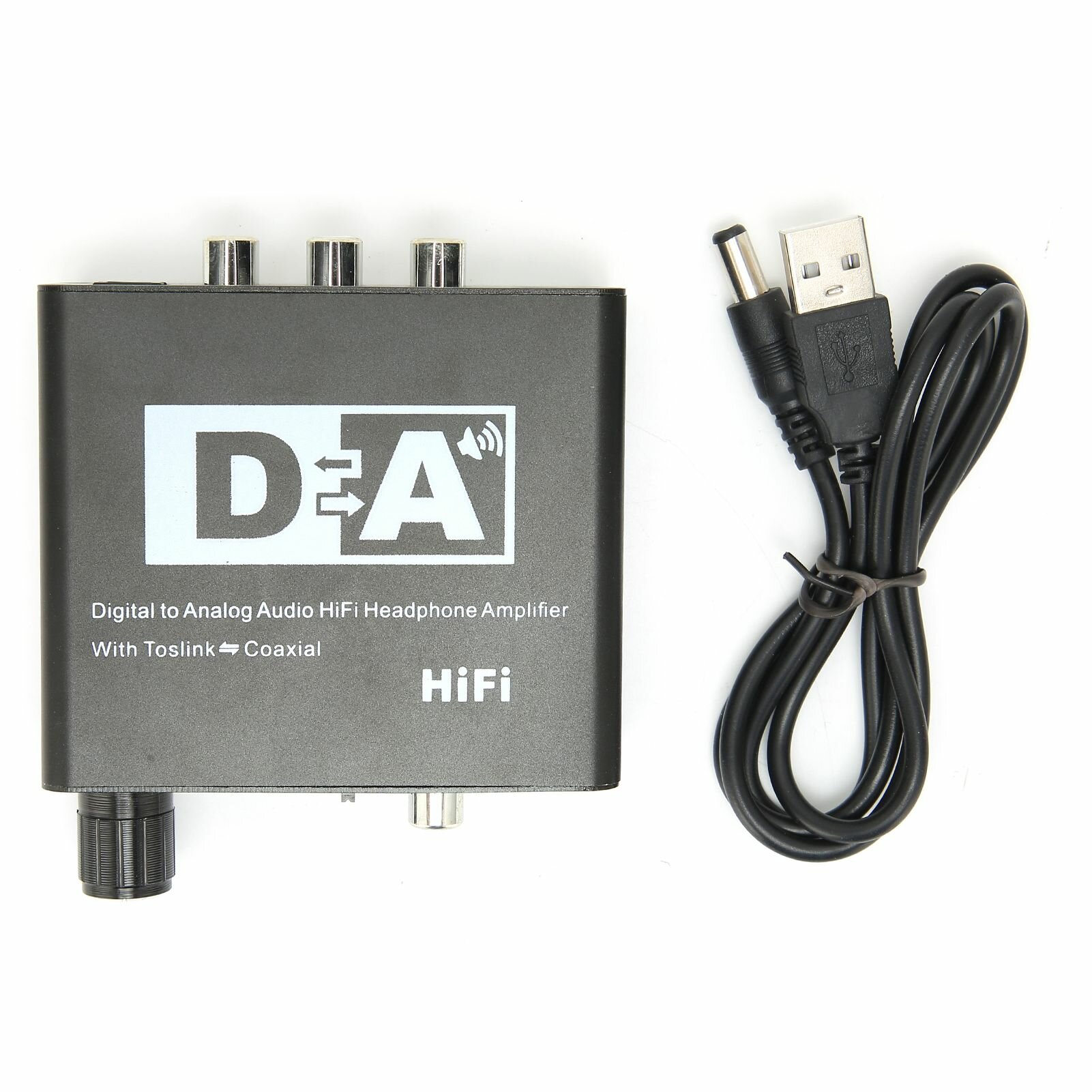 ЦАП HDMI в RCA с регулятором громкости, для ТВ