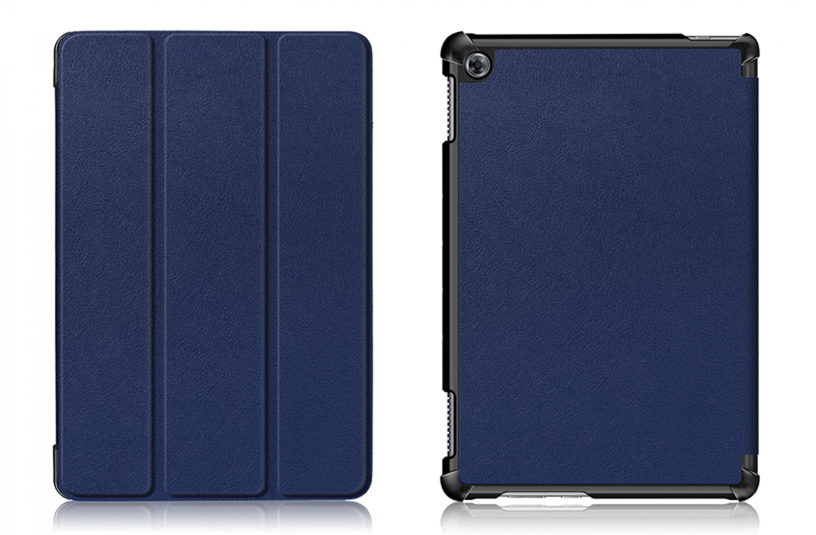 Чехол-обложка MyPads для Huawei MediaPad M5 Lite 10 умный тонкий кожаный с подставкой