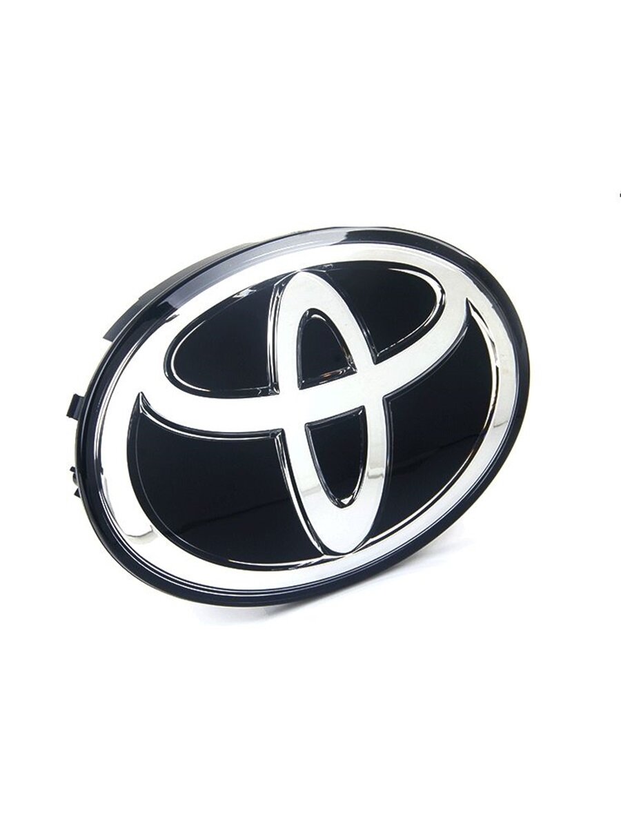 190x130mm Логотип передней решетки или заднего багажника Toyota, наклейка на центральную крышку рулевого колеса, переоборудование автомобиля в акриловые зеркала