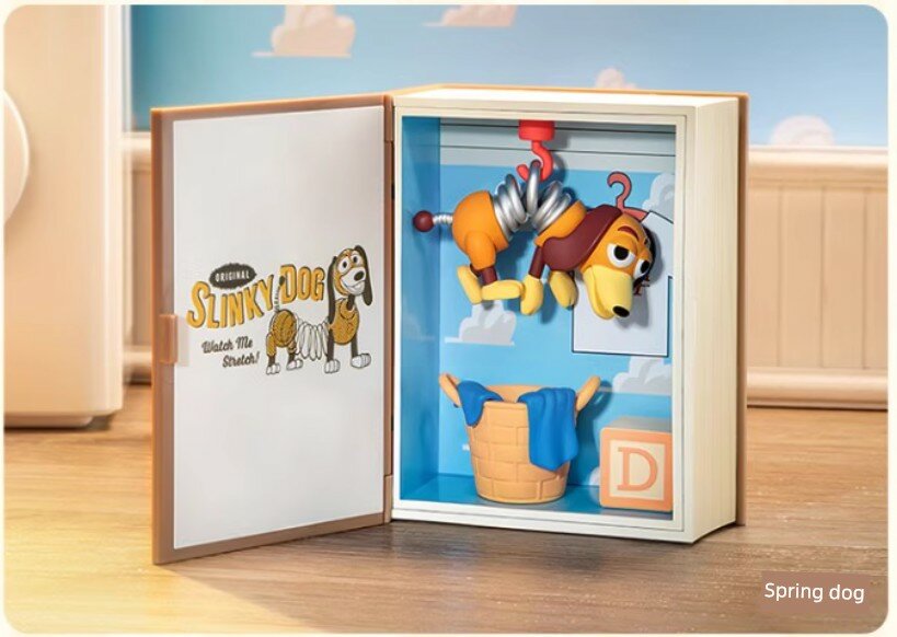 POPMART Toy Story: Серия фигурок из комнаты Энди, полный набор в слепой коробке Spring Dog [Модель подтверждения