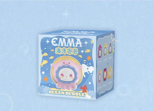 Эмма Секретный Лес Серия Ocean Bubble Симпатичная Слепая Коробка Фигурка Модная Милая Кукла Девушка Подарочный Орнамент
