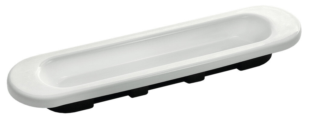 Ручка дверная Morelli MHS150 W белый, ручки для межкомнатных дверей раздвижных комплект 2 шт, фурнитура